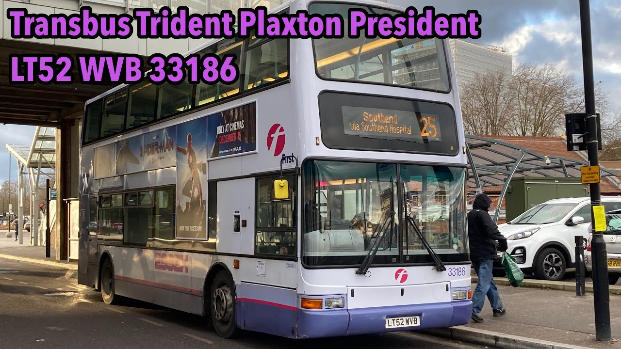 One of The Last! First Essex | Transbus Trident Plaxton President ...