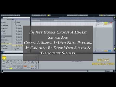 How To Program Natural Sounding Hi Hats/Shakers/Tambourine In Ableton ...