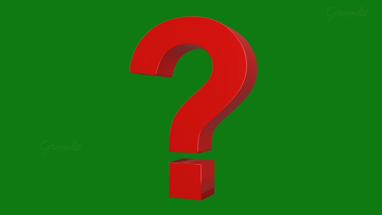 Spinning Question Mark