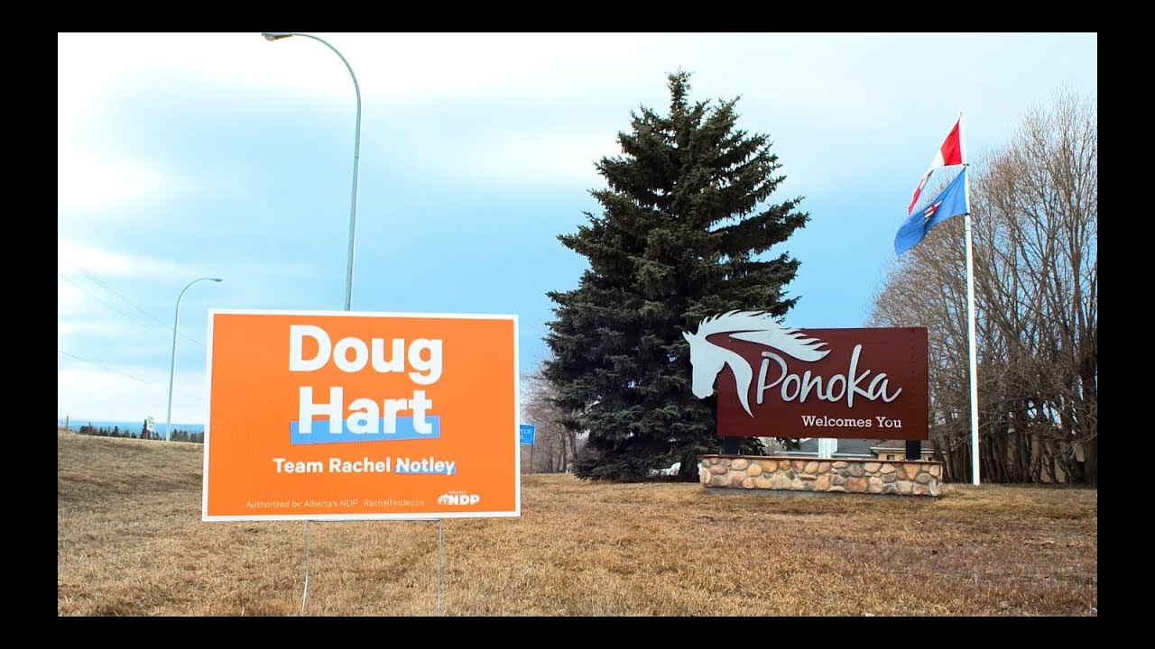 NDP Doug Hart Lacombe Ponoka Election Message - YouTube