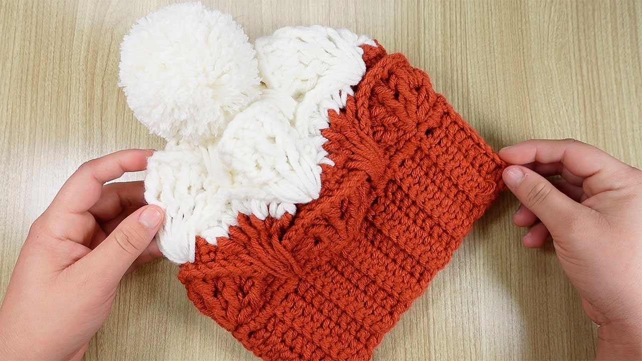 🌈COMO TEJER GORRO A CROCHET (TODAS LAS TALLAS) - YouTube