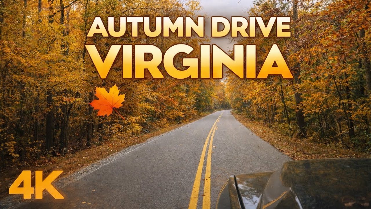 Driving in Virginia - 4K - Scenic Drive - YouTube