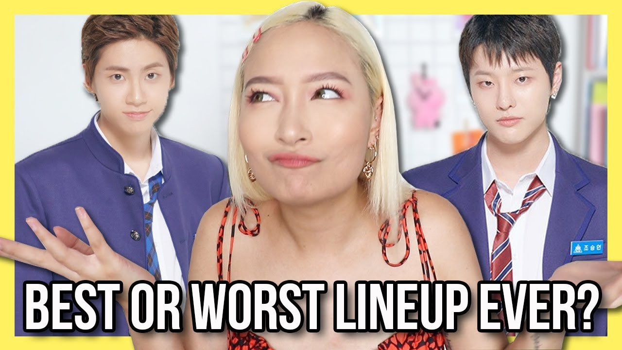 BEST OR WORST LINE UP EVER? PRODUCE X 101(JINHYUK DESERVED BETTER ...