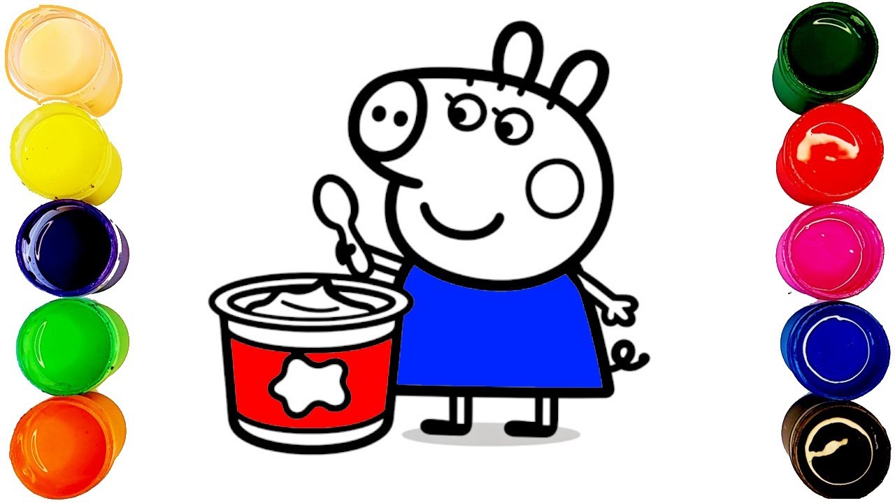 Peppa Tries Yogurt! 🐷🥄 | Tasty Fun for Kids and Toddlers - YouTube