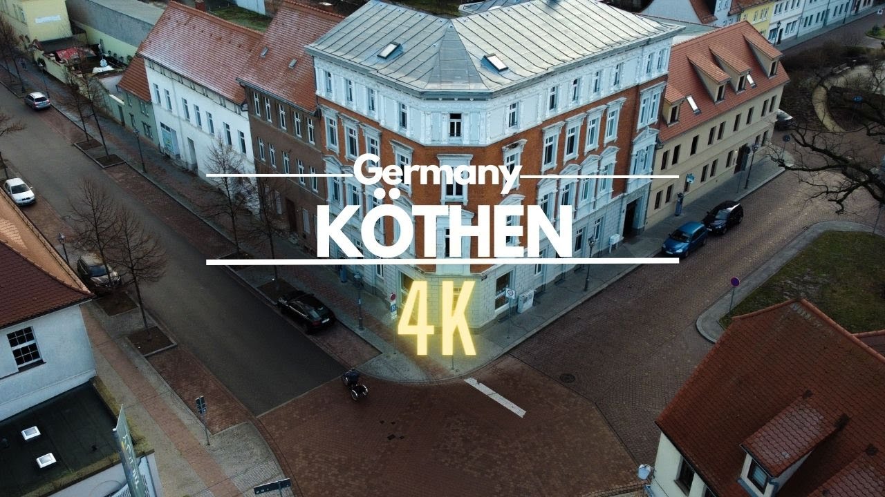 Köthen, Germany - by DRONE [4K] - YouTube