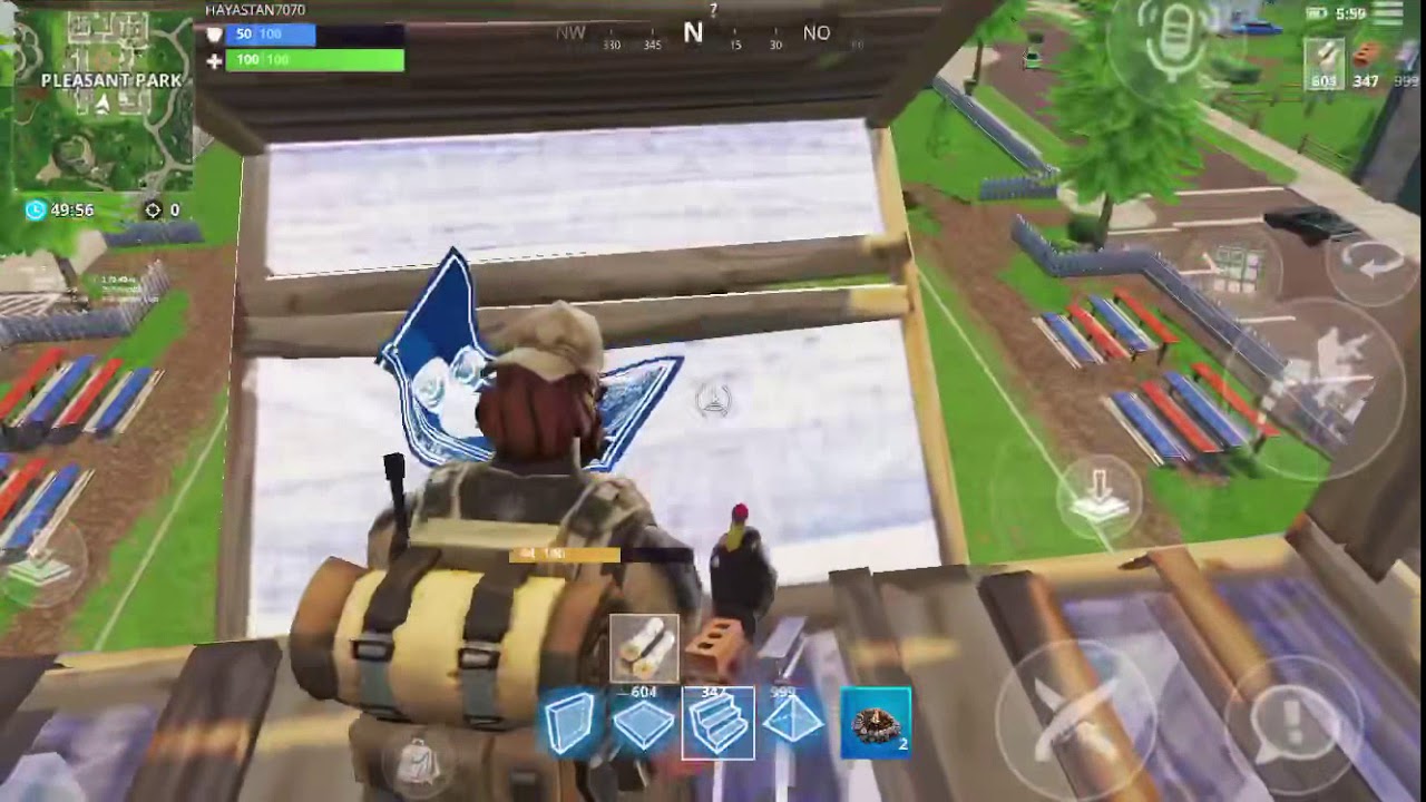 Fortnite mobile Building Battle - YouTube