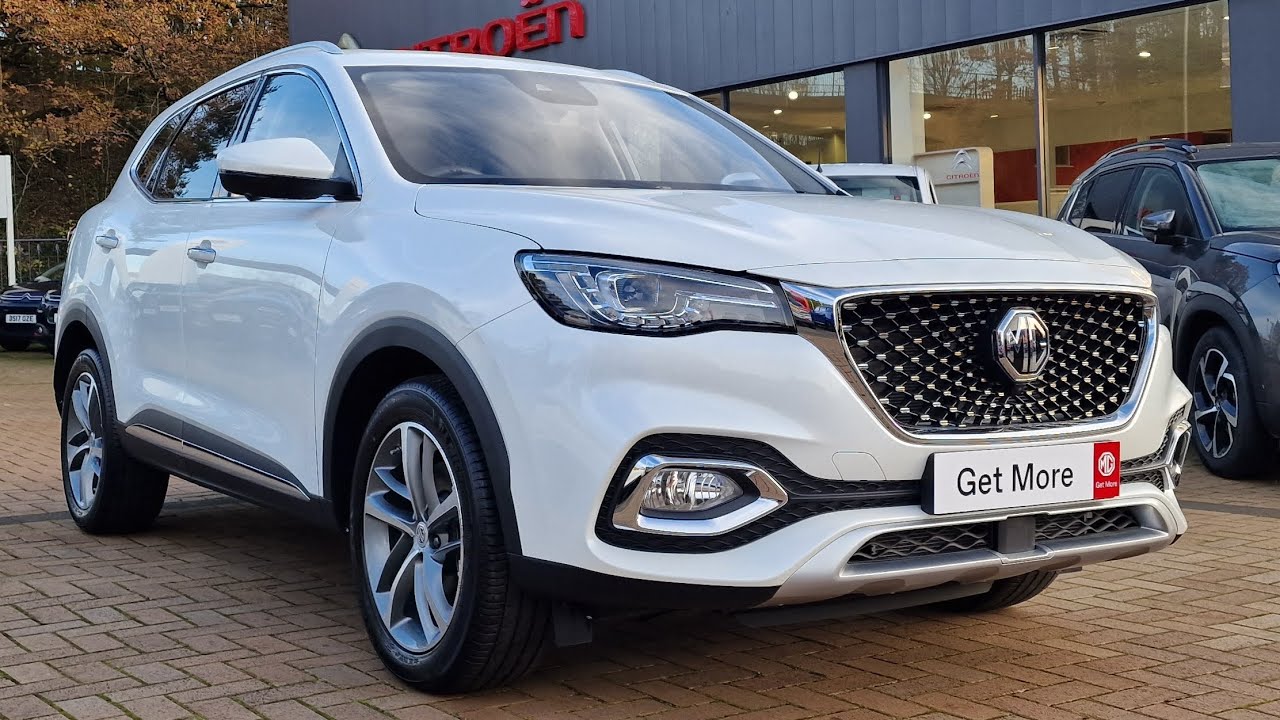 MG HS PHEV EXCLUSIVE WHITE PEARL - YouTube