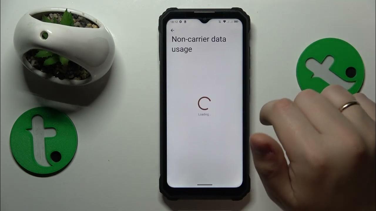 How to Check WiFi & Mobile Data Usage on Oukitel WP23 - YouTube