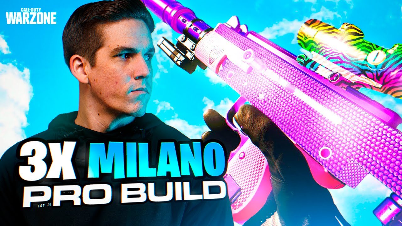 THE "3X" SCOPE BUFFED THE MILANO!! BEST LONG RANGE SMG SETUP! (WARZONE ...