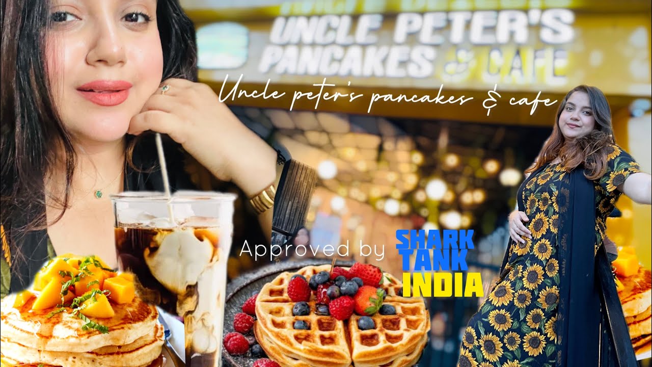 Uncle peter’s pancakes • budget friendly cafe in salt lake • RED VELVET ,LAVA , TIRAMISU ...