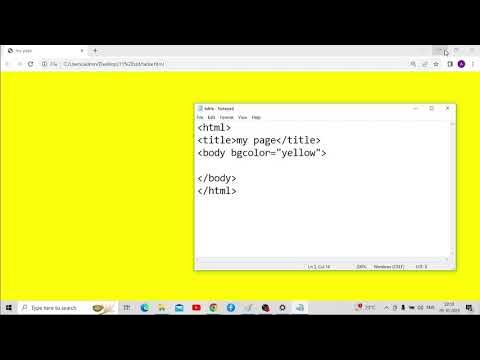 table in html - YouTube