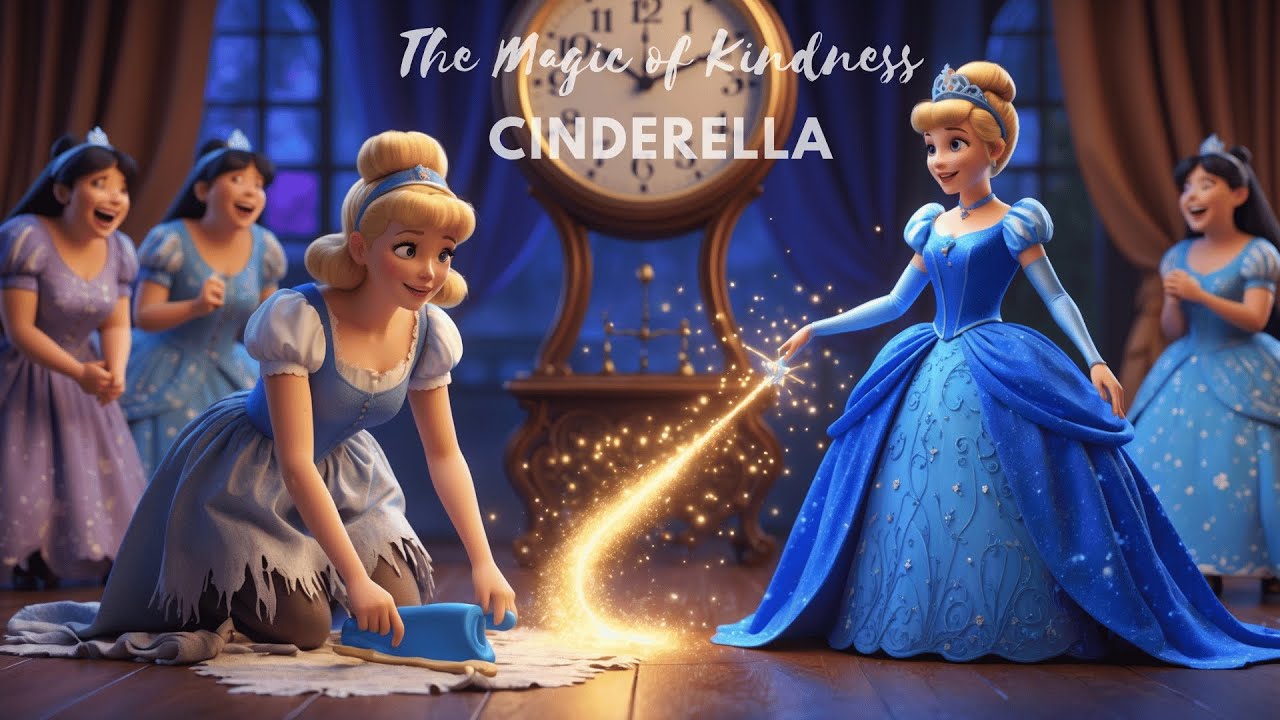 Cinderella: The Magic of Kindness | Bedtime stories for Kids in English ...