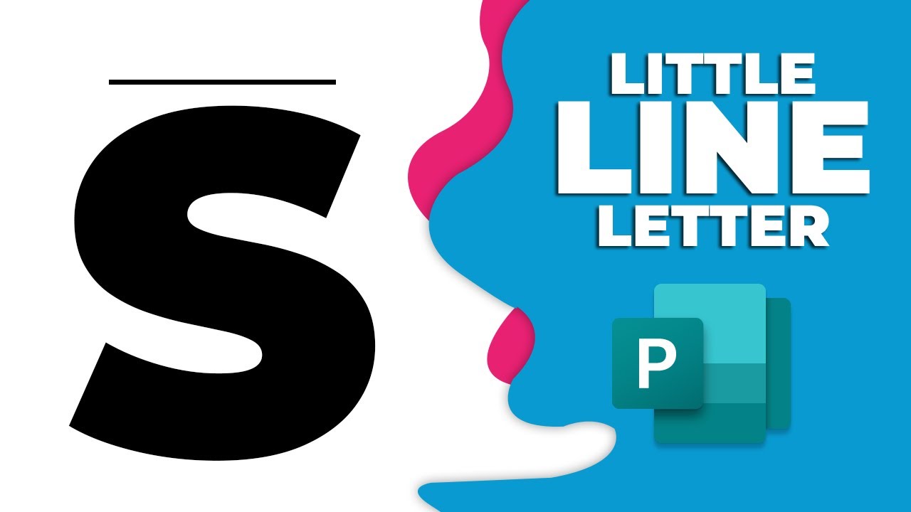 How To Put The Little Line Above A Letter In Publisher YouTube how-to-put-the-little-line-above-a-letter-in-publisher-youtube