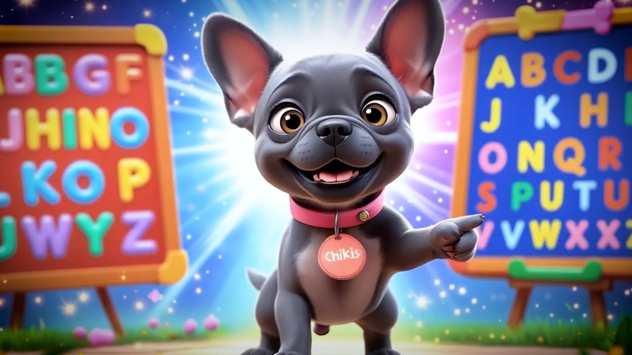 DIVIERTETE Y APRENDE EL ABECEDARIO CON CHIKIS LA PEQUEÑA PERRITA MAS ...