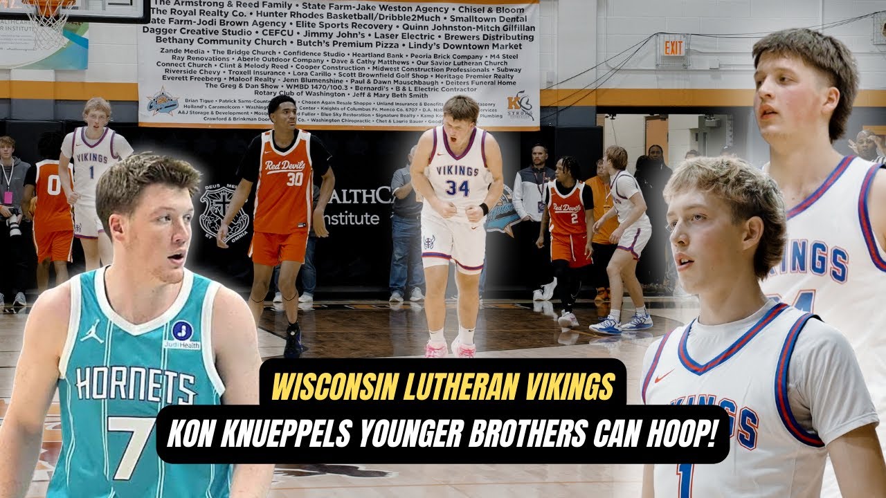 Kon Knueppels Younger Brothers Can HOOP!! They Went Off Against Jeff ...