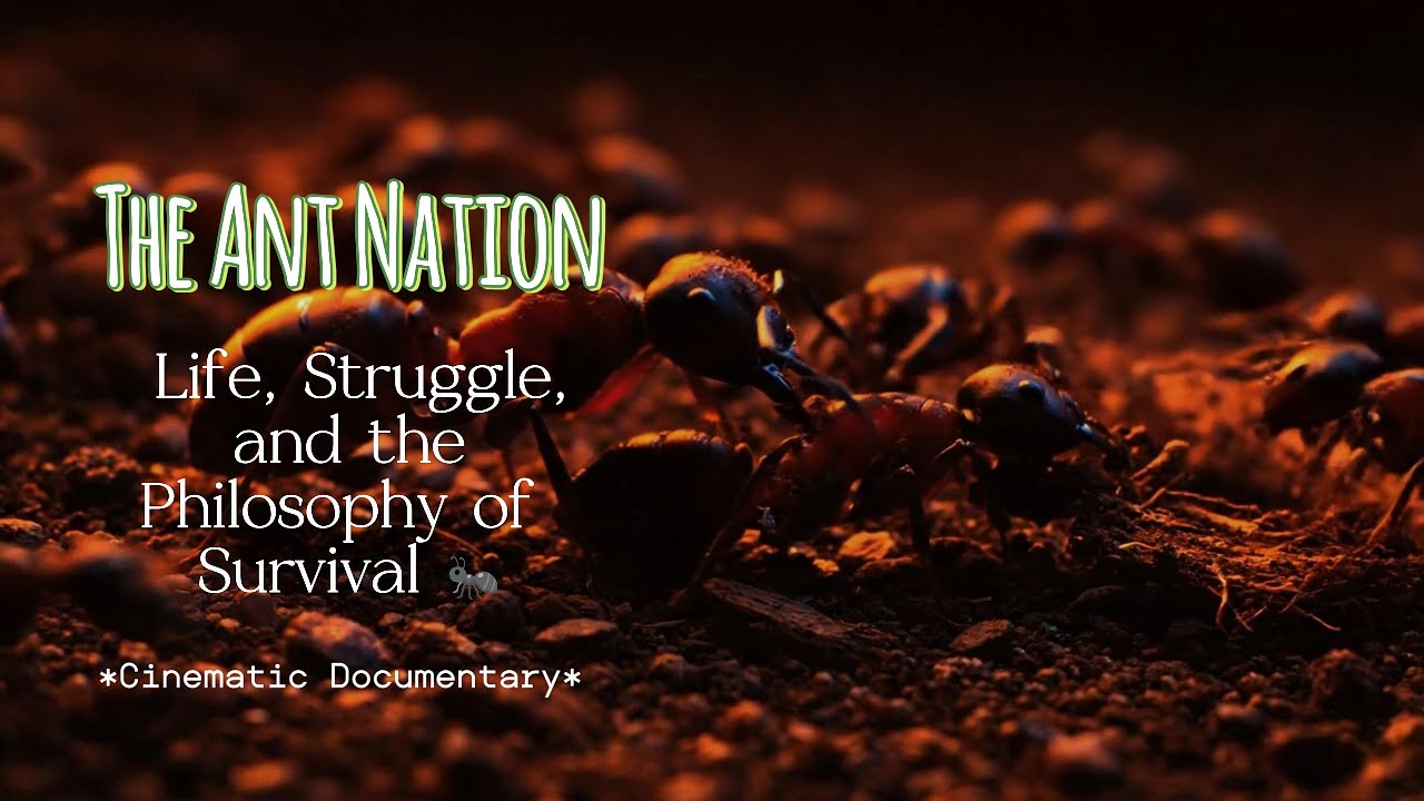 The Ant Nation – Life, Struggle, and the Philosophy of Survival 🐜 ...