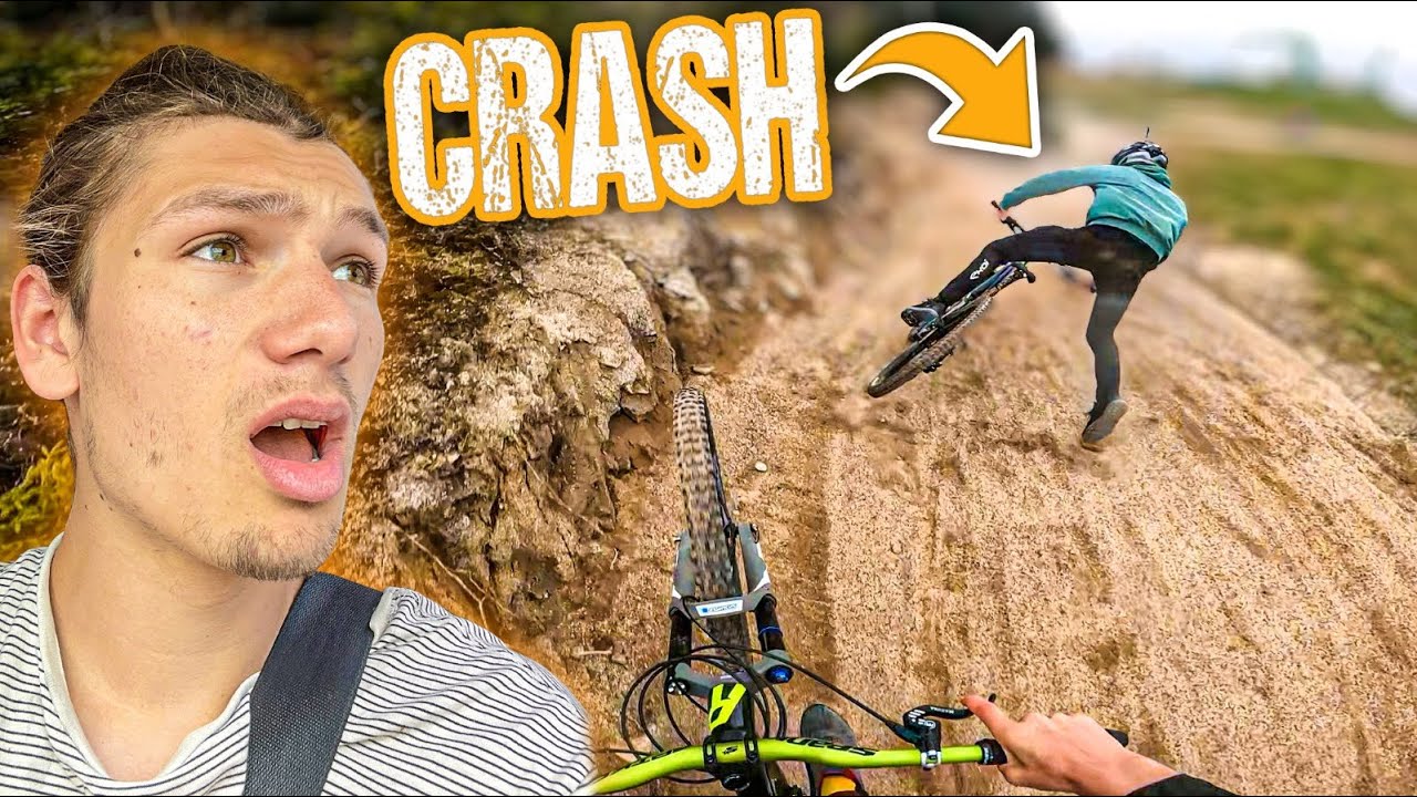La plus improbable des chutes en VTT ! - YouTube