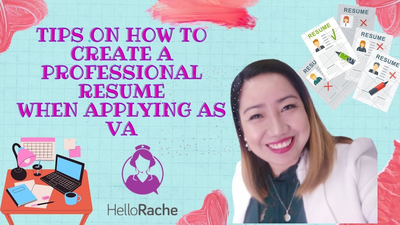 Tips on How to Create a Professional Resume when Applying as Virtual ...