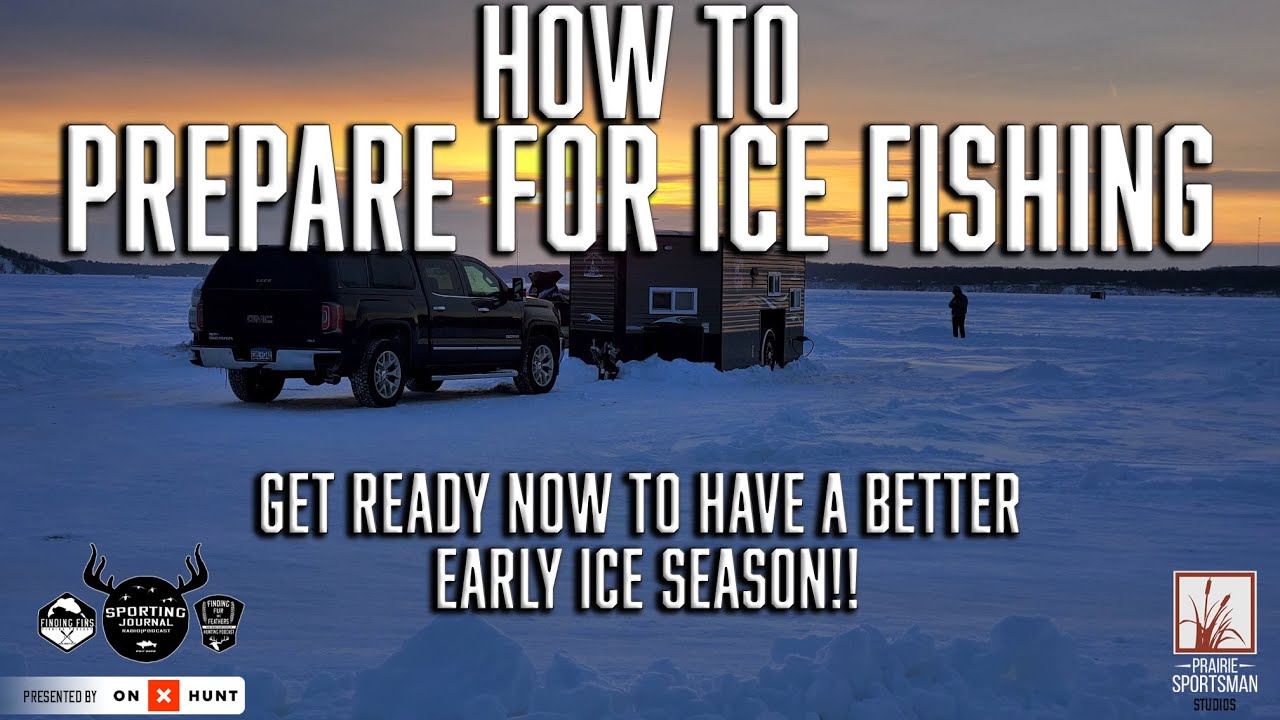 How To Prepare For Ice Fishing - YouTube