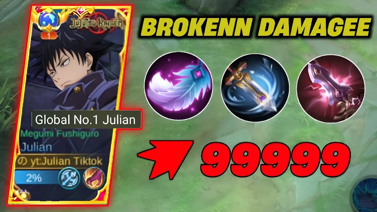 JULIAN NEW ATTACK SPEED BUILD BROKEN DAMAGE! JULIAN BEST BUILD NEW ...