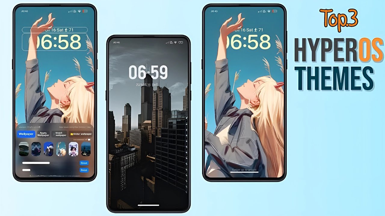 3 Best HyperOS Themes For MIUI 14 | MIUI 14 Premium Theme Any Xiaomi ...