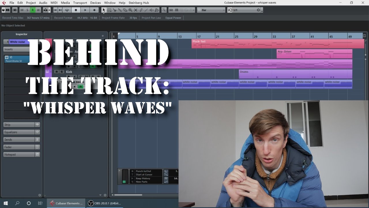 Behind the track- Episode 1: "Whisper waves" - YouTube