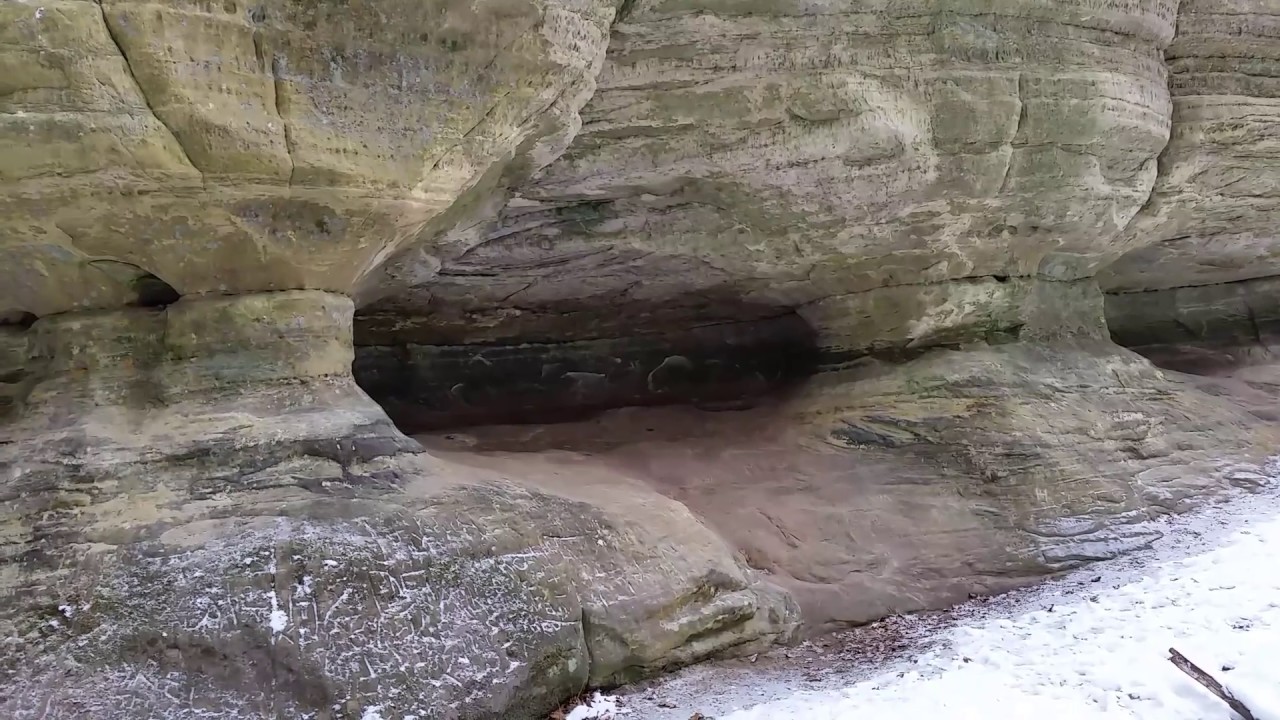 Starved Rock State Park in St. Louis Canyon. - YouTube