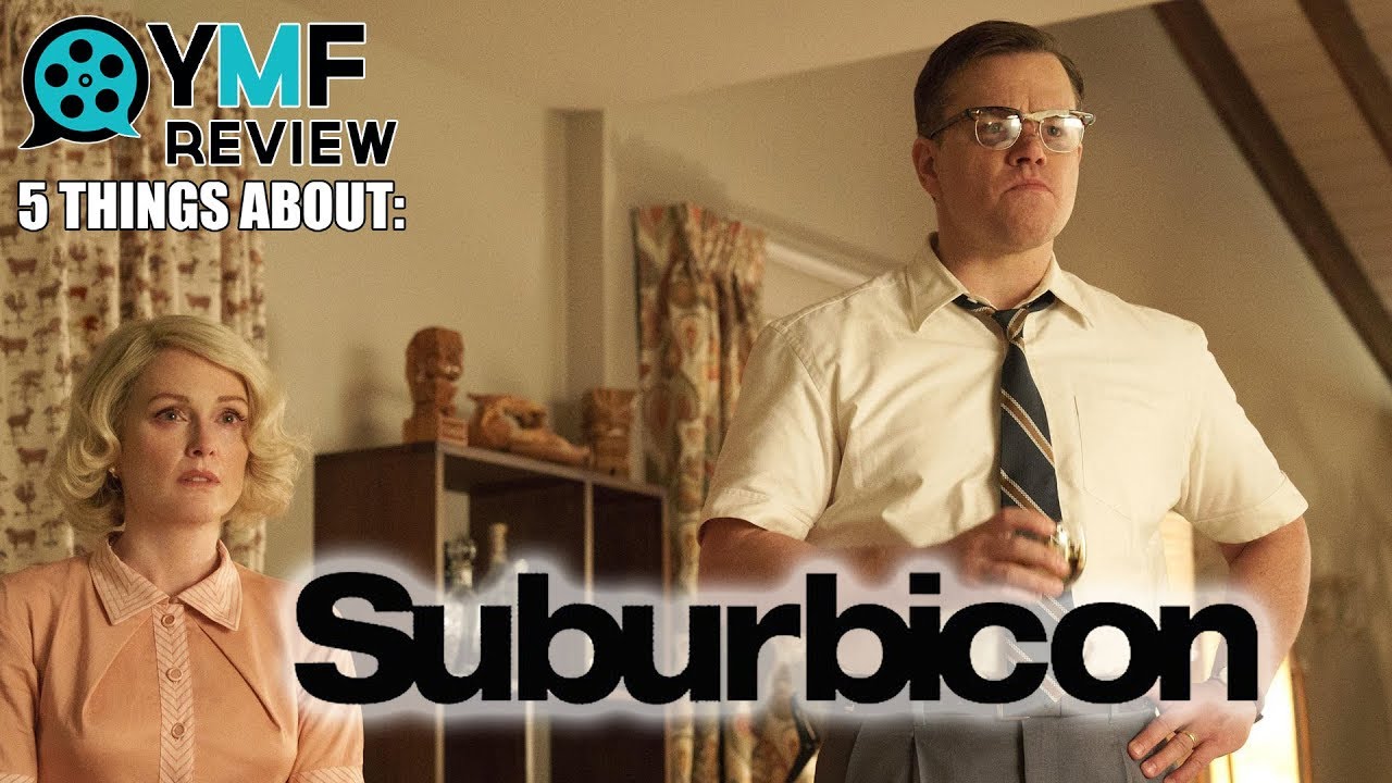 5 Things About "Suburbicon" - Movie Review - YouTube