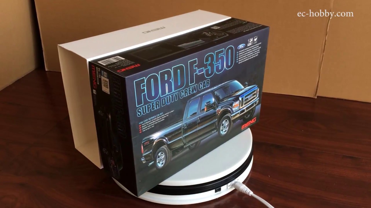 Meng-Model CS-001 1/24 Scale Plastic Model Kit FORD F-350 SUPER DUTY ...