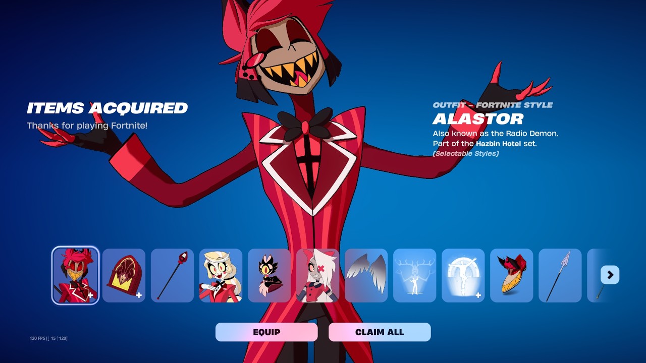 I Bought Everything Hazbin Hotel In Fortnite Youtube 2531