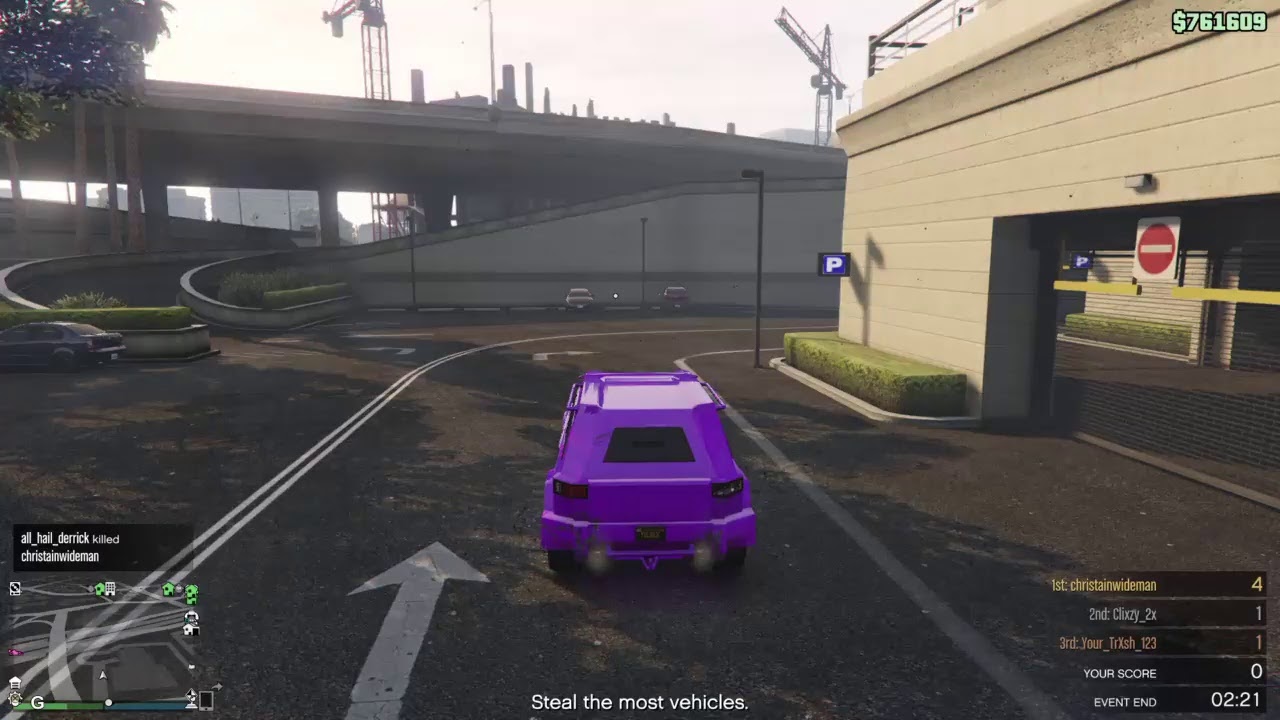 Gta 5 Purple Alien Gang - YouTube