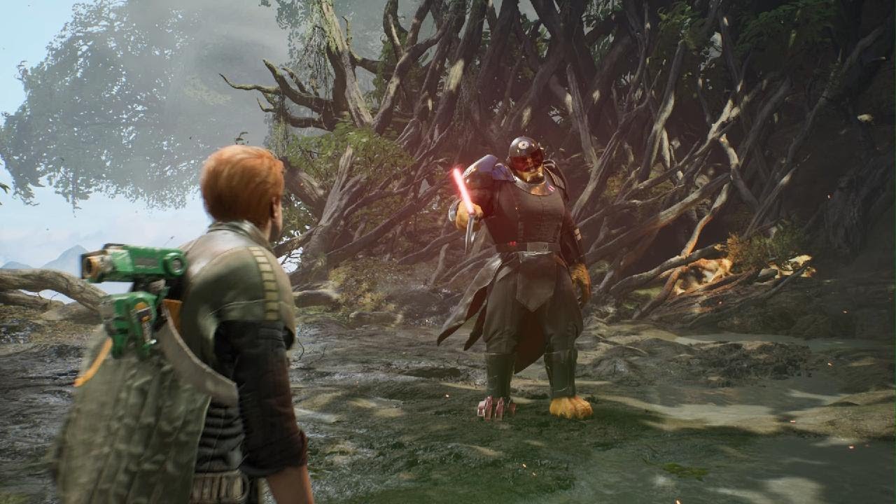 STAR WARS Jedi: Fallen Order Ninth Sister boss fight - YouTube