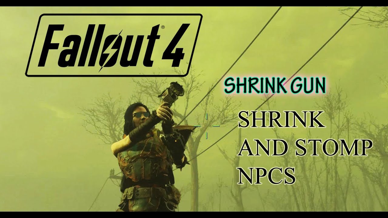 Fallout 4 Shrink Gun Mod. (Custom Weapon Pack 1) - YouTube