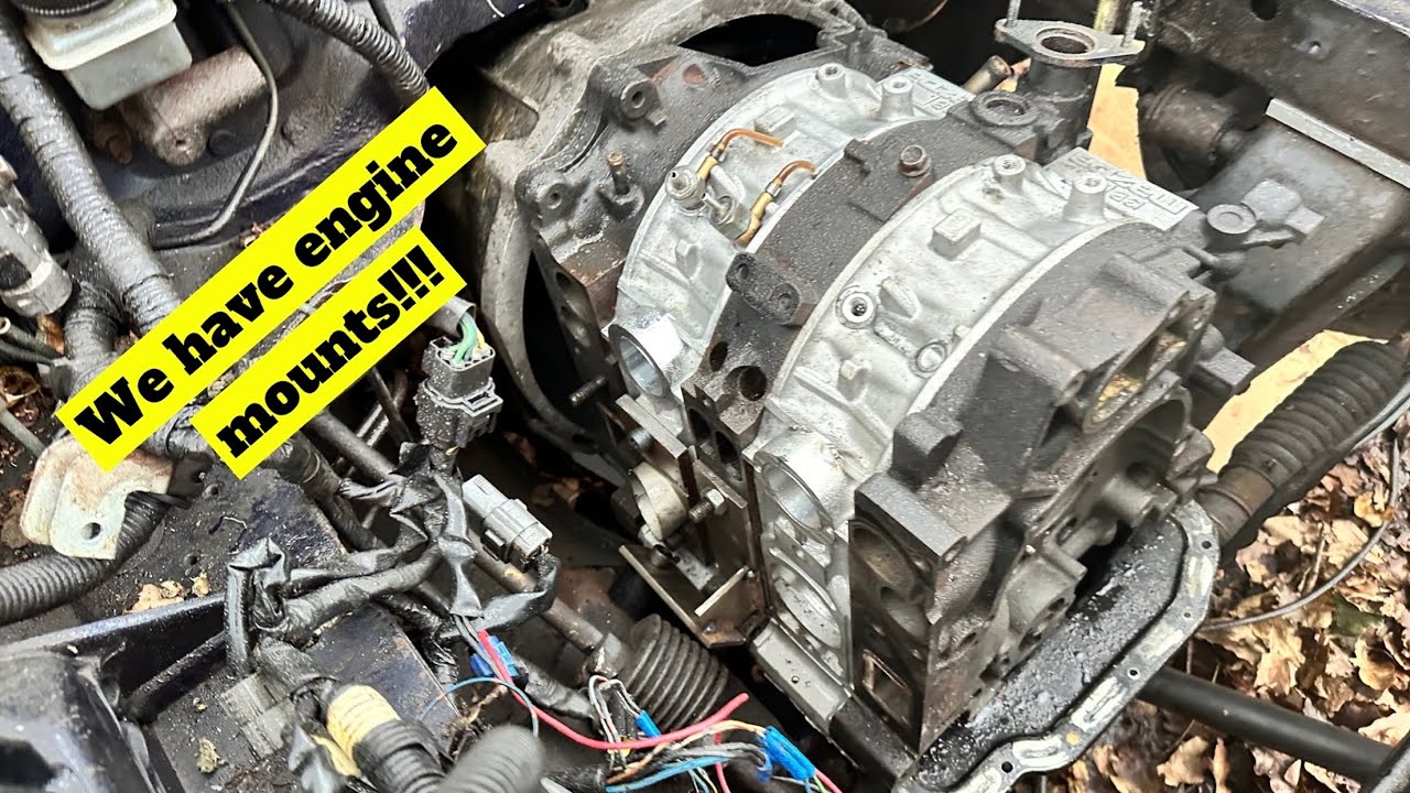 Ep 9: Project RX5! Engine mounts and thats about it! - YouTube