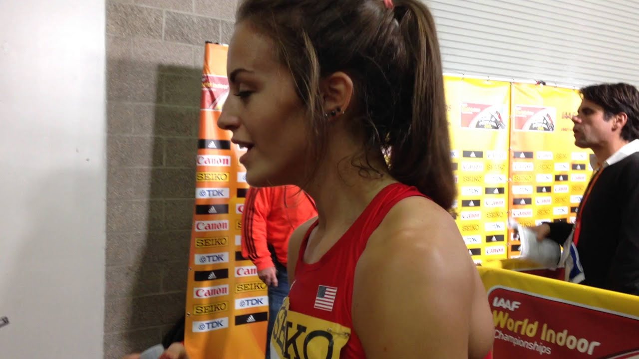 Laura Roesler After 4th Place In 2016 World Indoor 800 - YouTube