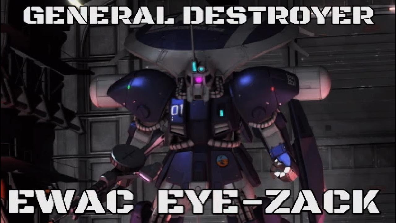 ZZ GUNDAM GBO2 PS5 [oldtype] RMS 119 EWAC ZACK EYE-ZACK The General ...
