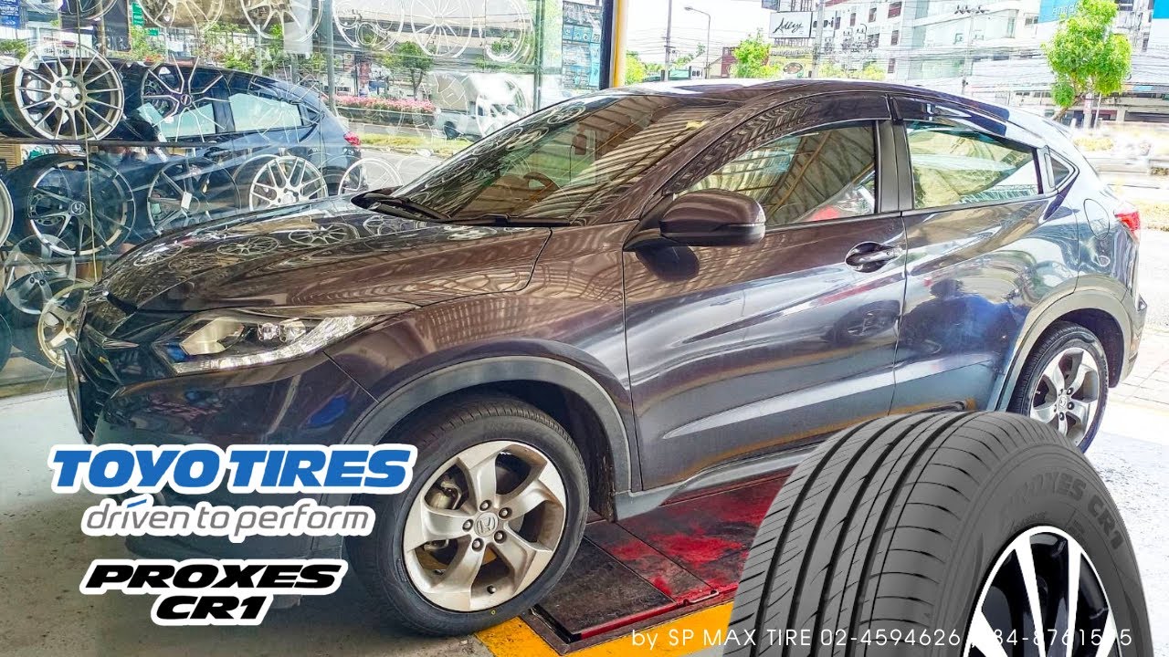 HR V เปลี่ยนยาง TOYO CR1 - YouTube