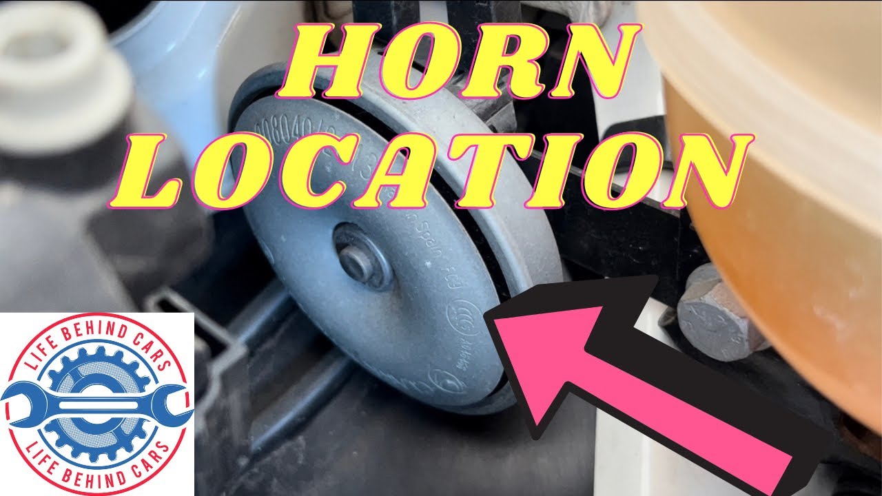 Nissan Micra Petrol 2018 Horn Location - YouTube