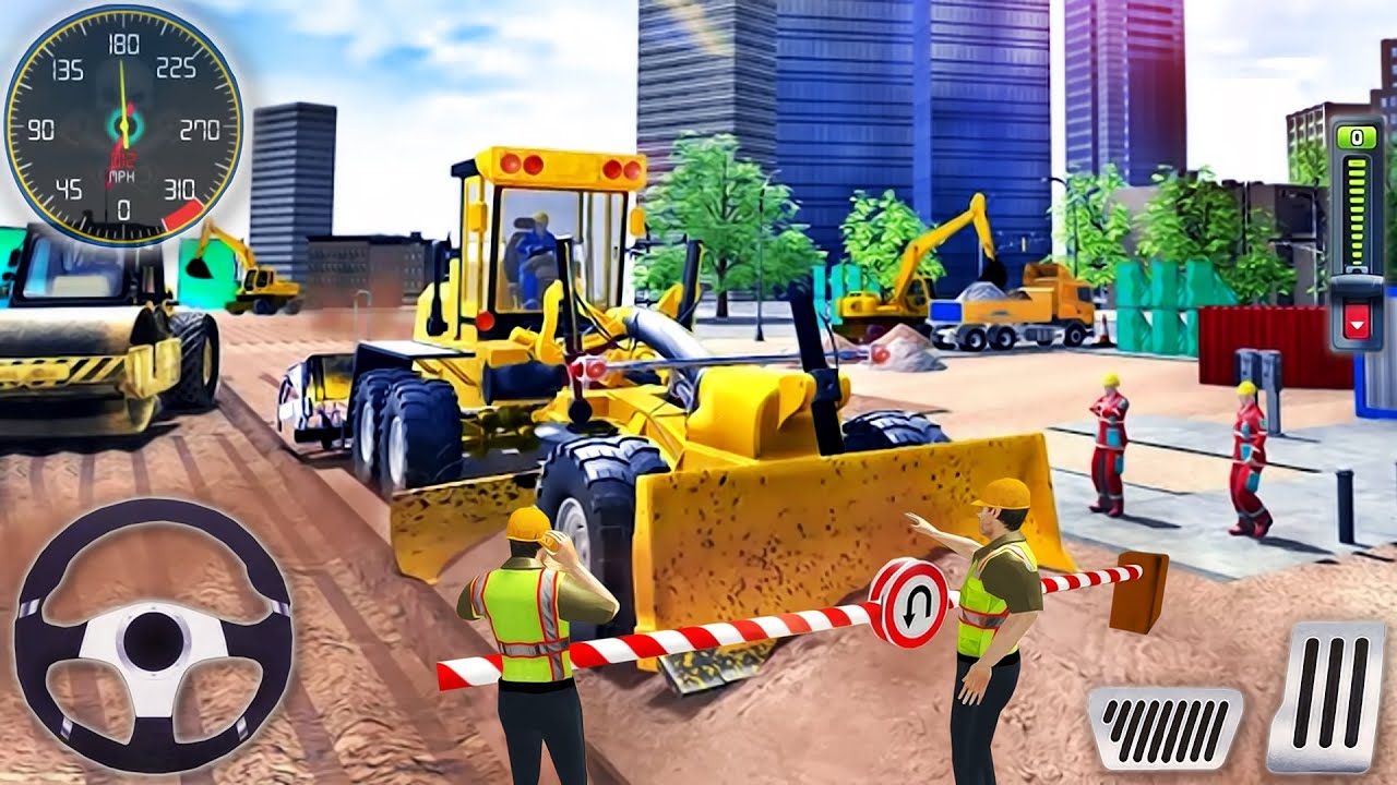 Highway Construction Vehicles - Builder Road Simulator - Android ...