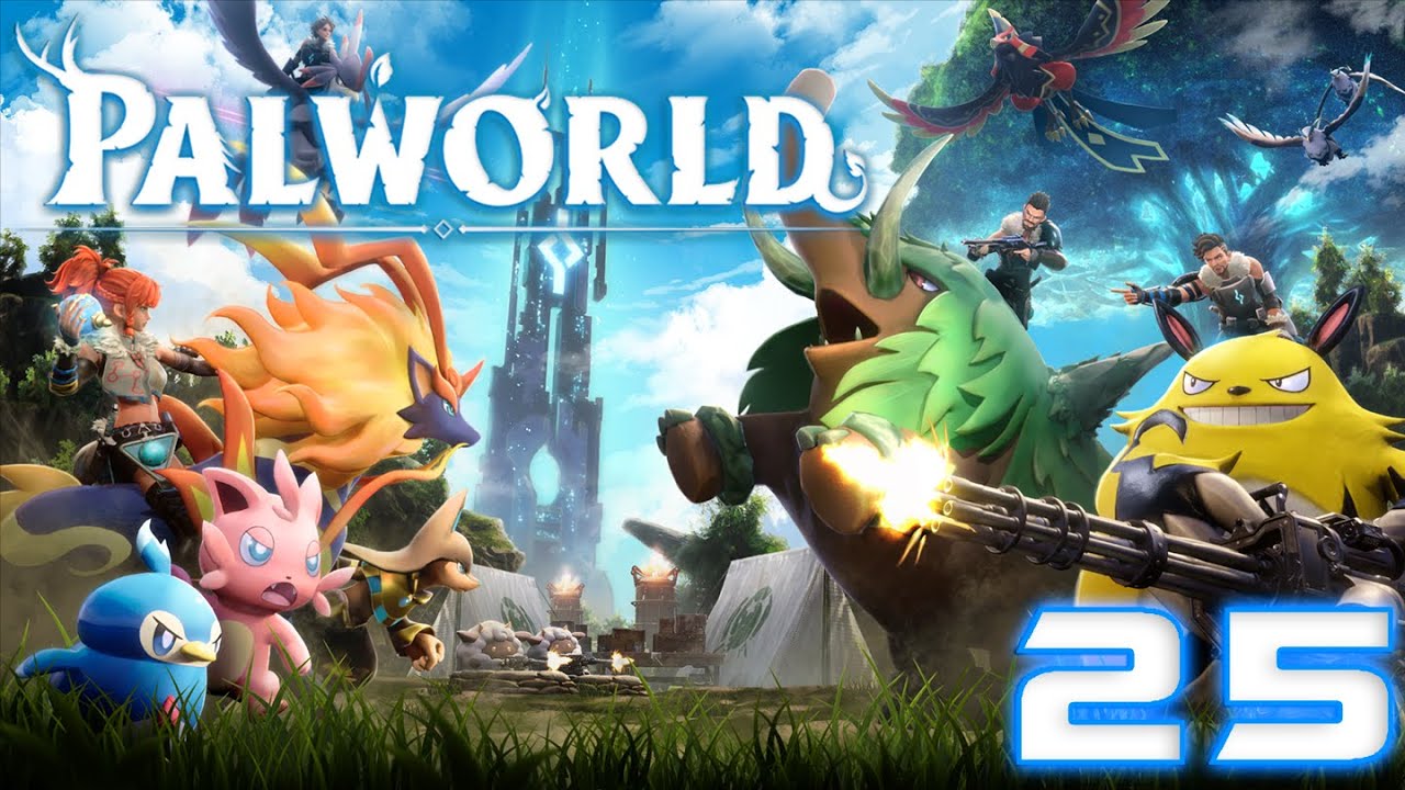 Palworld 25 - taking on the 2nd tower boss - YouTube