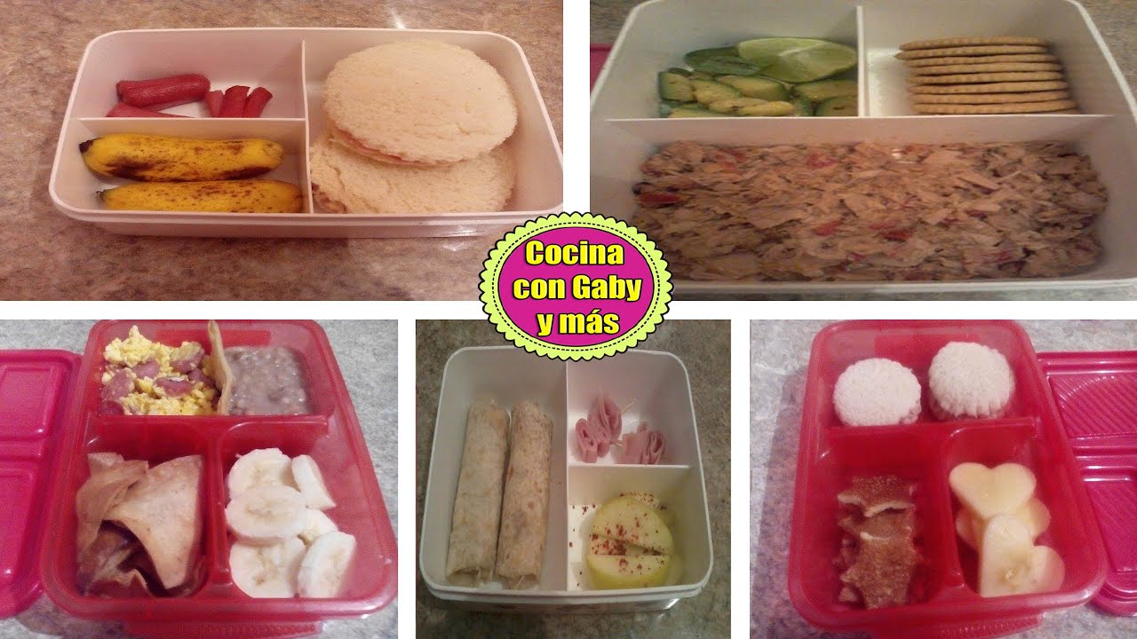 - Ideas de lonches fáciles y ricos para la escuela | opción 2 | - YouTube