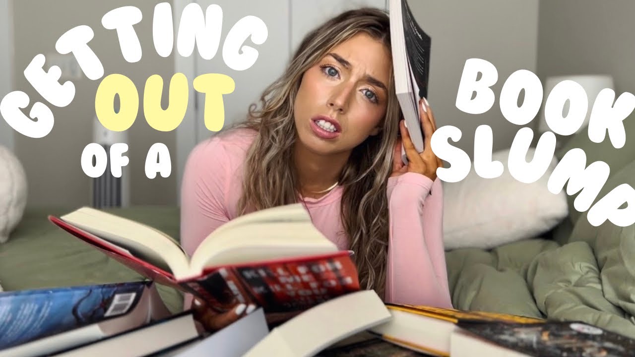 Get OUT Of A Reading Slump With Me😵‍💫 + 3 tips to get out of a slump - YouTube