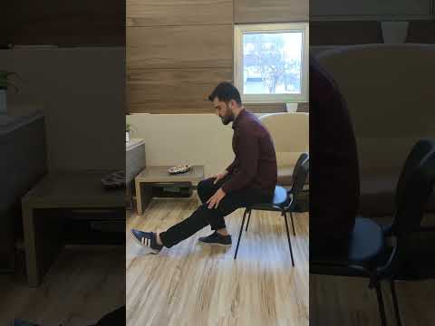 Kalçadan topuğa yayılan ağrı için egzersiz