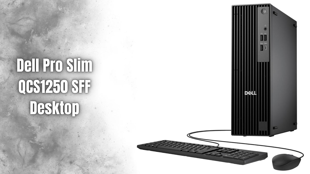 Dell Pro Slim QCS1250 Review | The Smallest Powerhouse PC! | i9-14900K ...