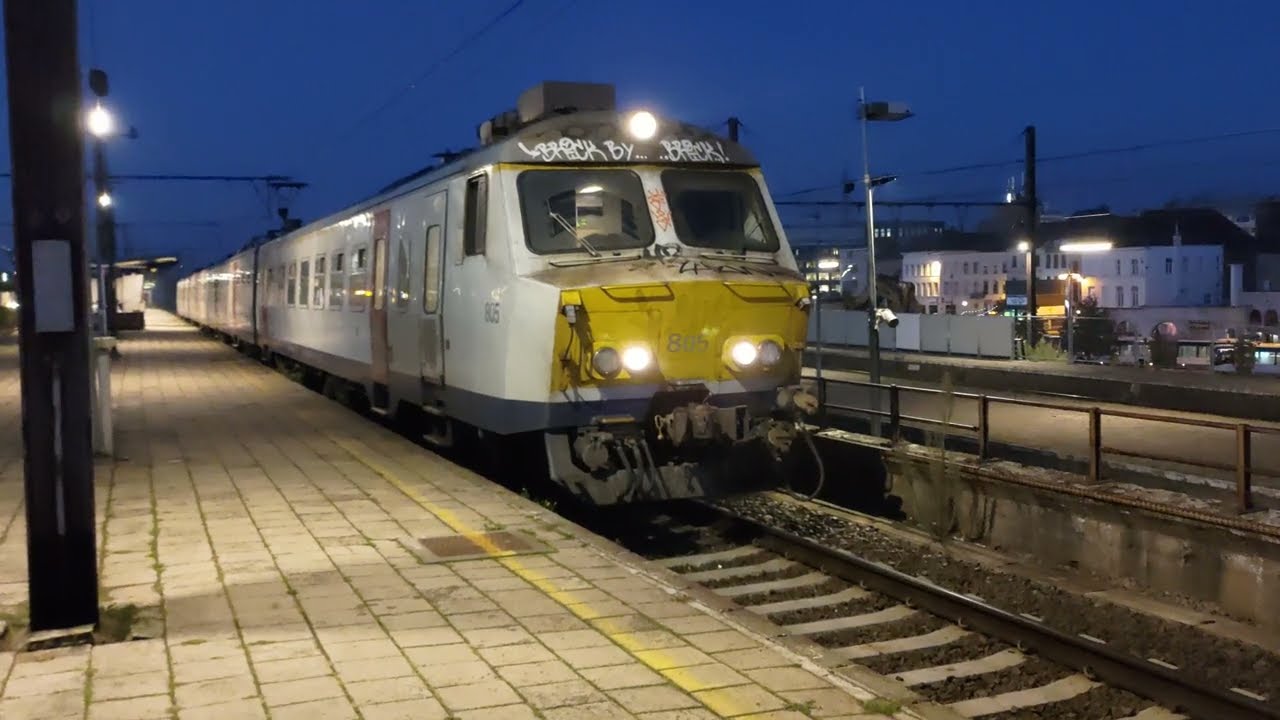NMBS SNCB AM75m / AM75 Newlook | 805 | IC Naar Turnhout | Mechelen 2022 ...