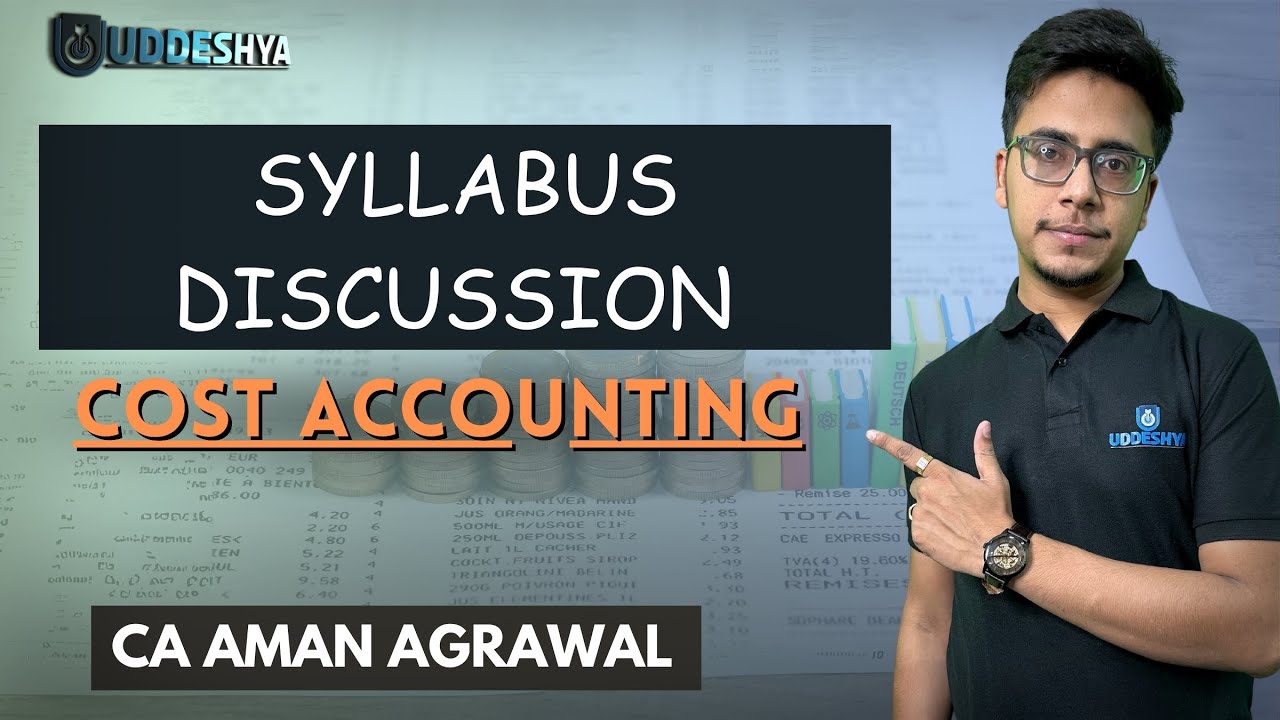 COST ACCOUNTING SYLLABUS DISCUSSION | B.COM - YouTube