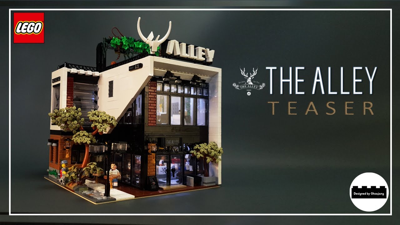 LEGO THE ALLEY Modular Teaser #thealley #legomoc #legomodular #ohsojang ...