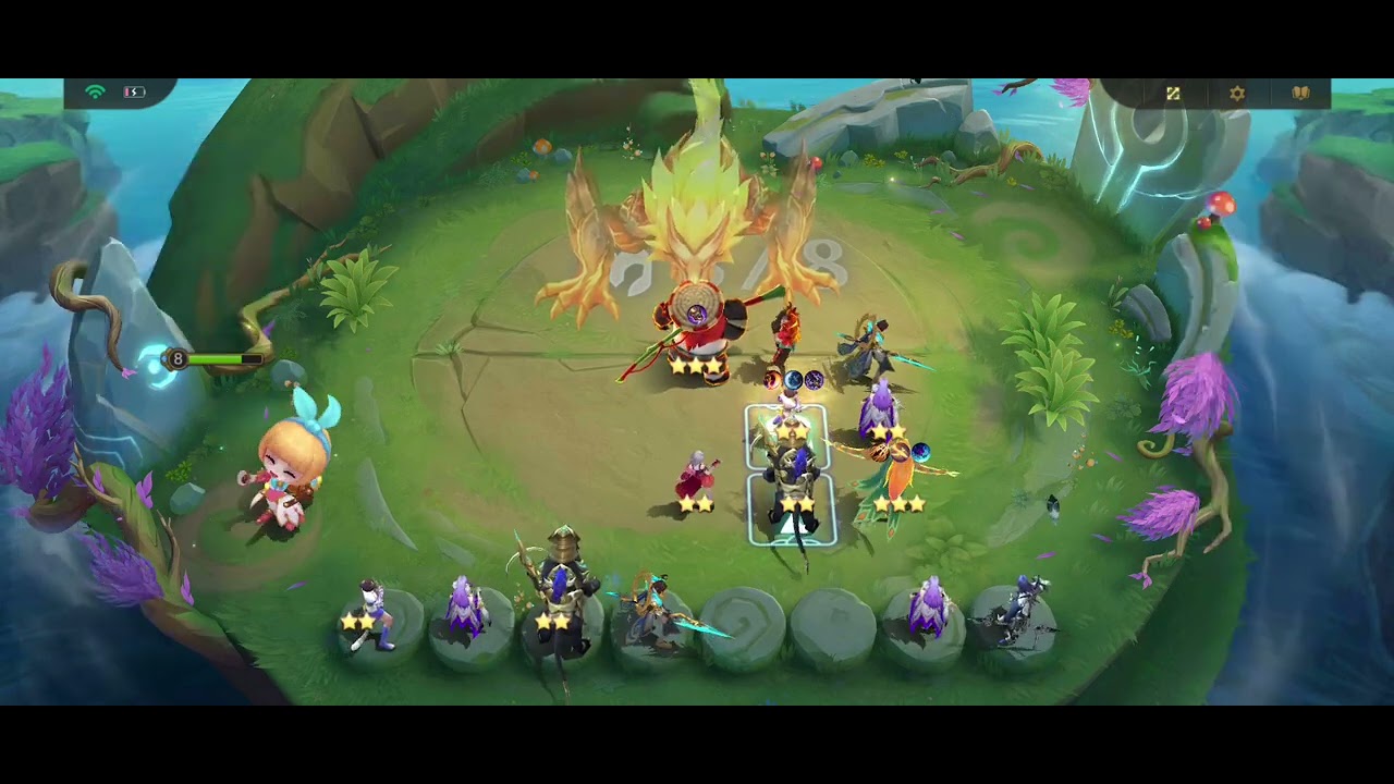 sukses, 3 last round, kombinasi cadia riverland & archer,.. #magicchess ...