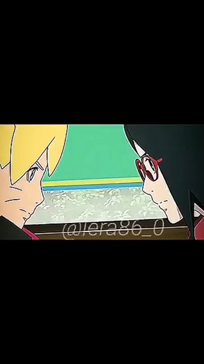 Boruto And Sarada Kiss π Naruto Anime Boruto Shorts Youtube