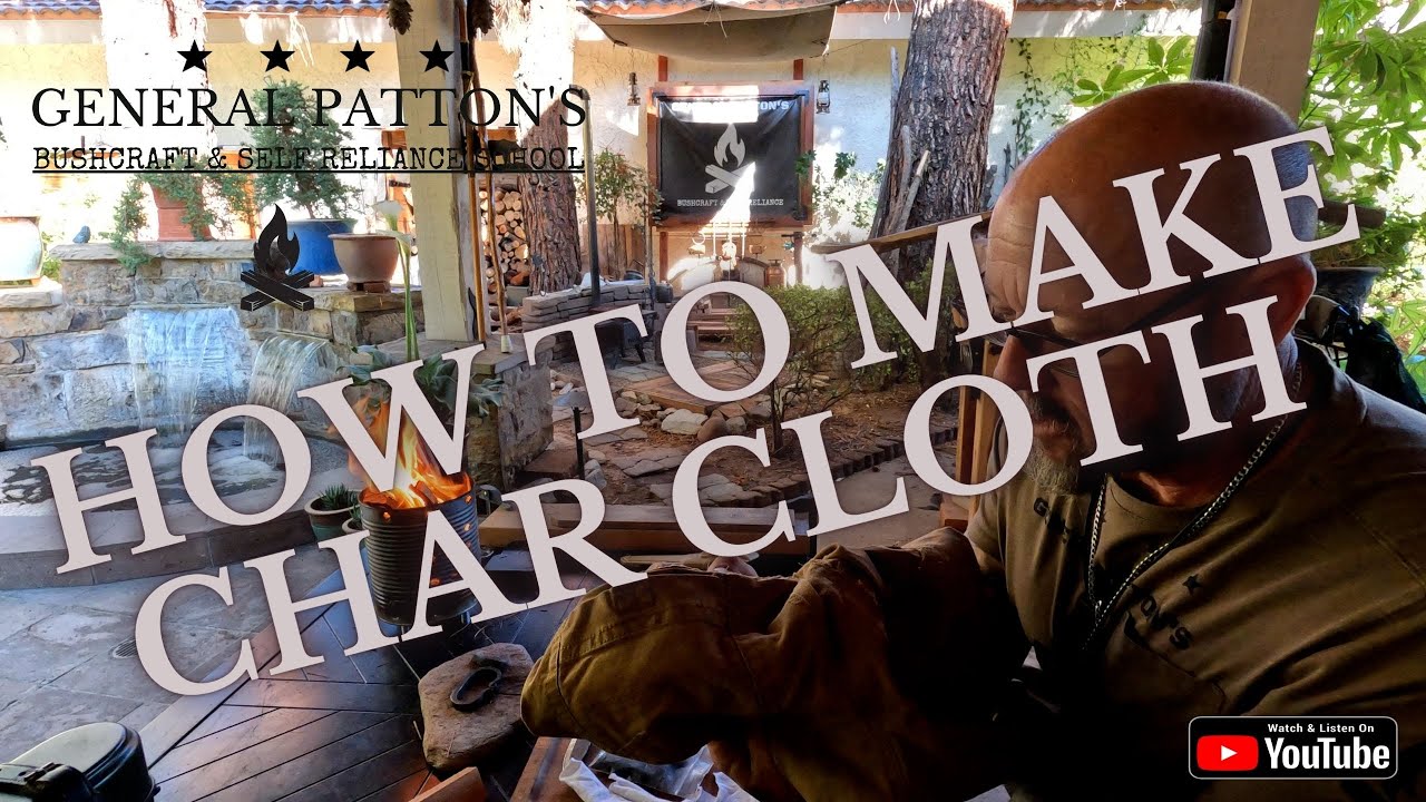 How To Make Char Cloth - YouTube
